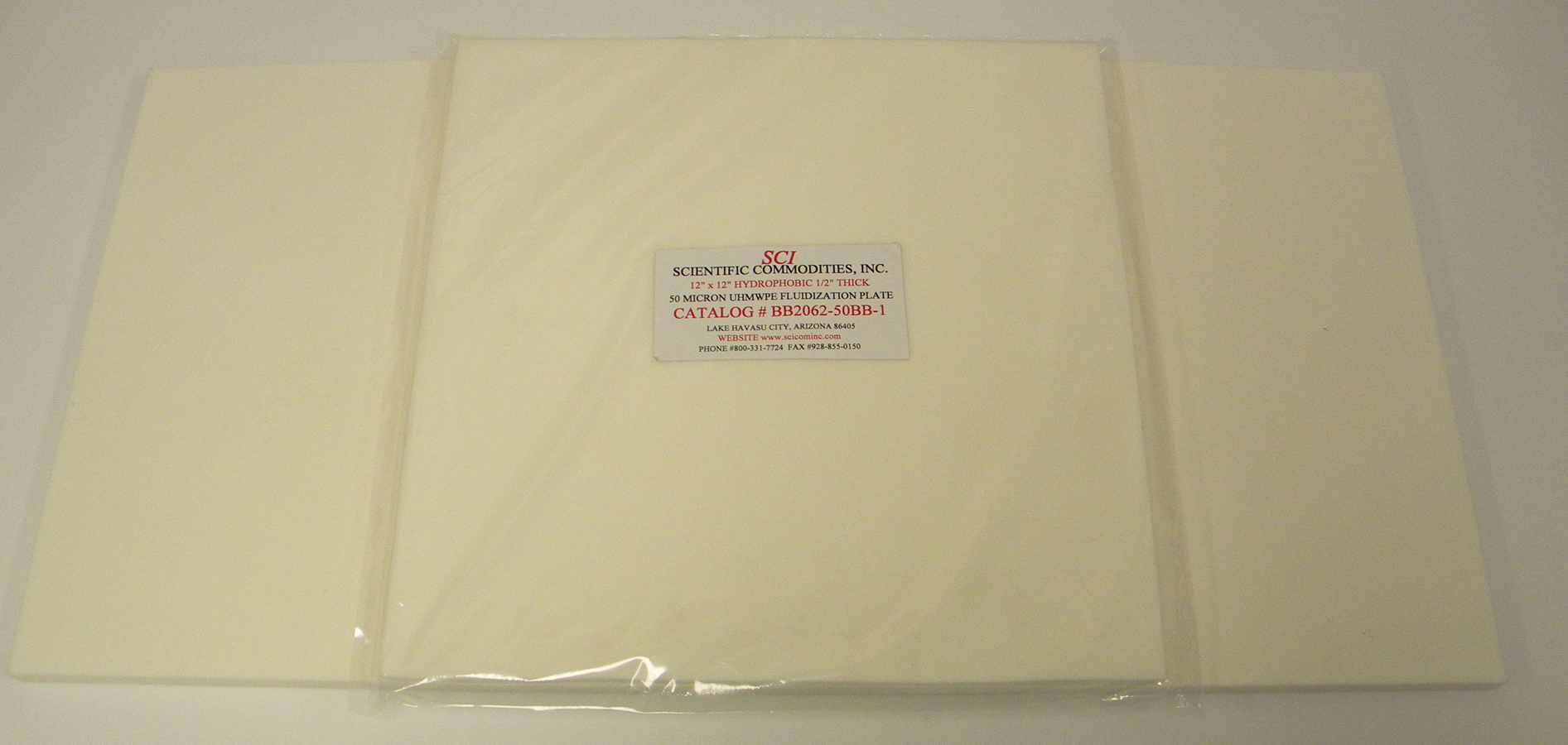 UHMW Polyethylene 50 Micron Porous Fluidization Plates (Cat.# BB2062 ...