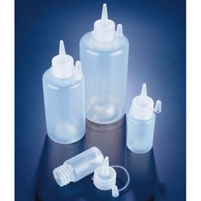 LOW DENSITY POLYETHYLENE CYLINDER BOTTLES W/ ATTACHED CAP - Scientific ...