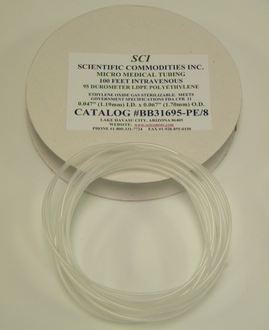 MEDICAL GRADE POLYETHYLENE MICRO TUBING (Cat.# BB31695-PE/12SP-100 ...